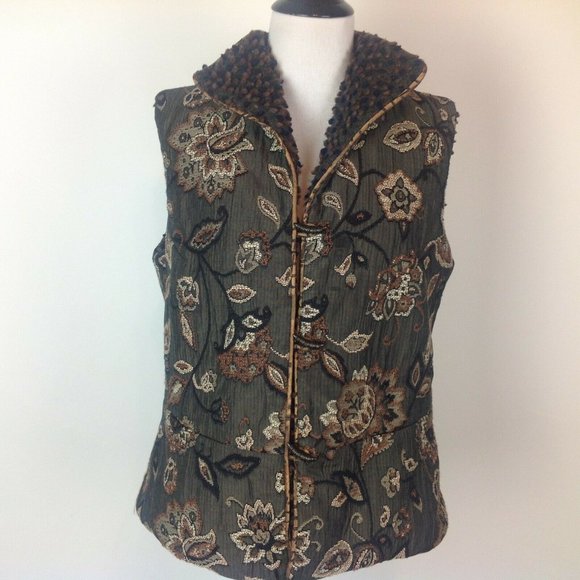 Treadle | Jackets & Coats | Vintage Treadle Design Room Vest ...